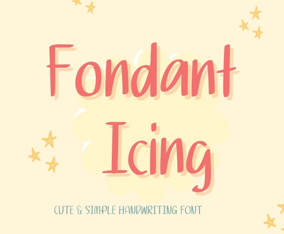 Cute Handwriting Simple Font Digital Planner Font Study - Etsy