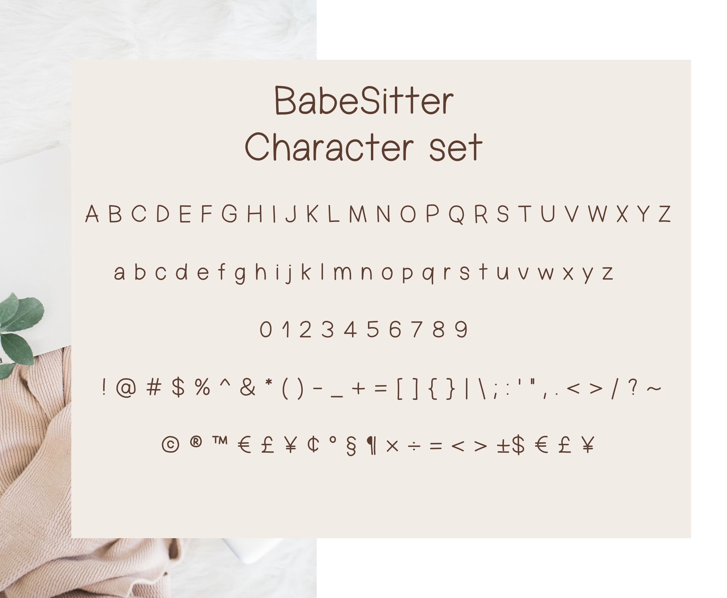 Neat & Simple Handwritten Font, Tidy Font, Digital Planner Font, Study ...