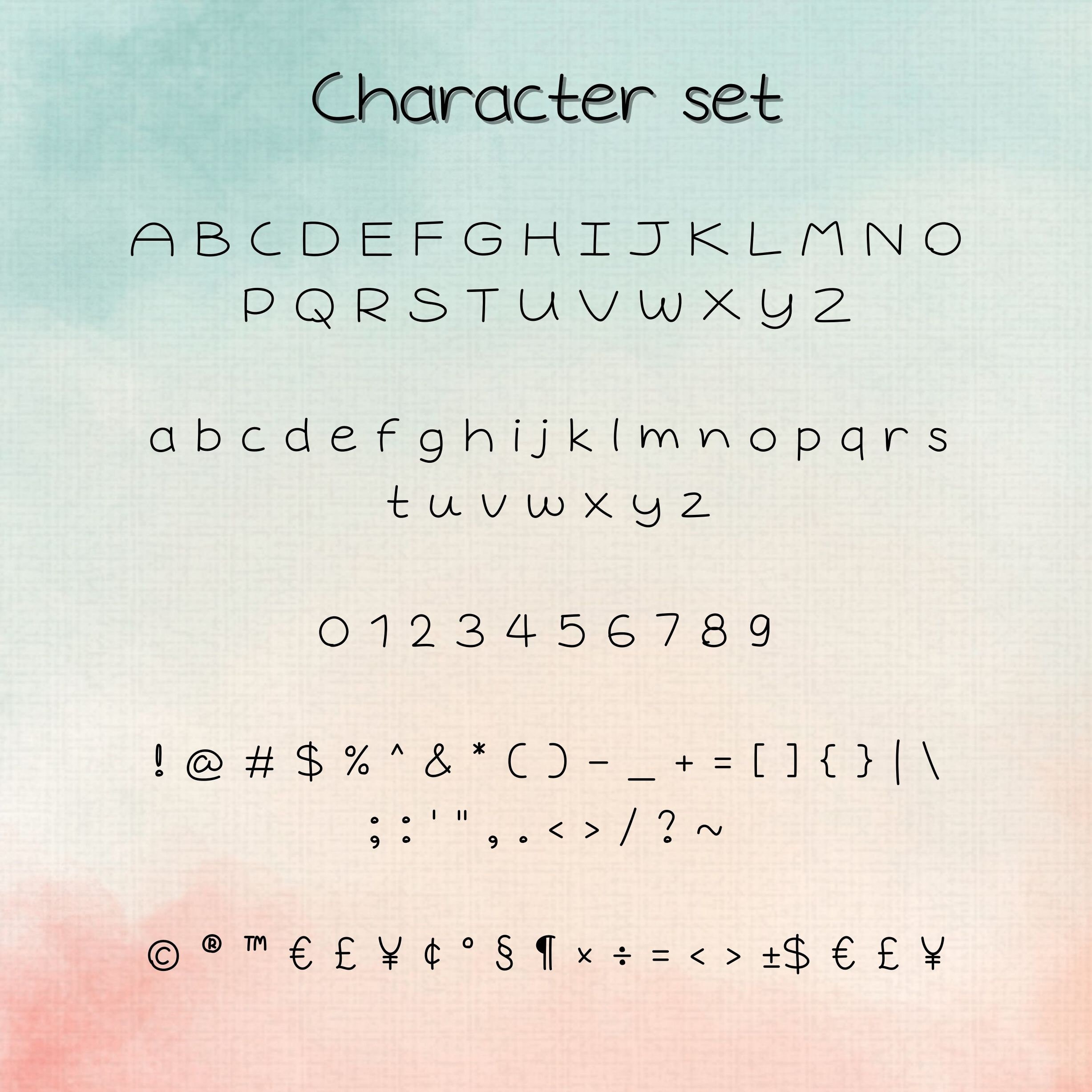 Neat Handwritten Font, Digital Planner Font, Realistic Handwriting Font ...
