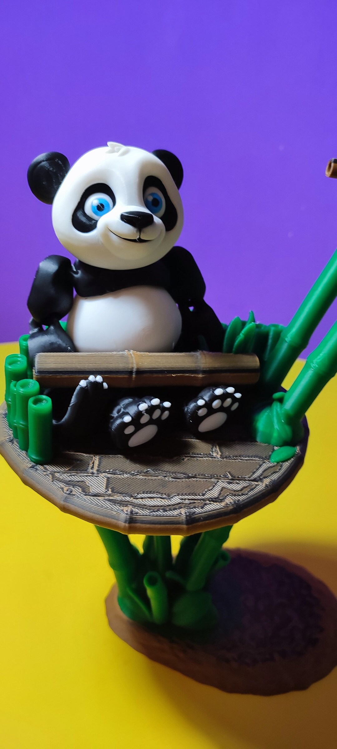 Flexi Factory Playful Articulated Panda Diorama - Etsy