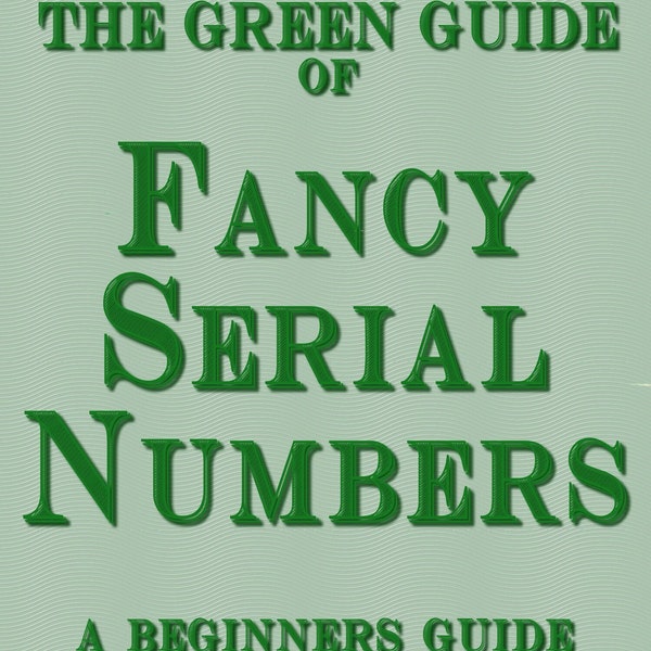 Fancy Numbers - Etsy