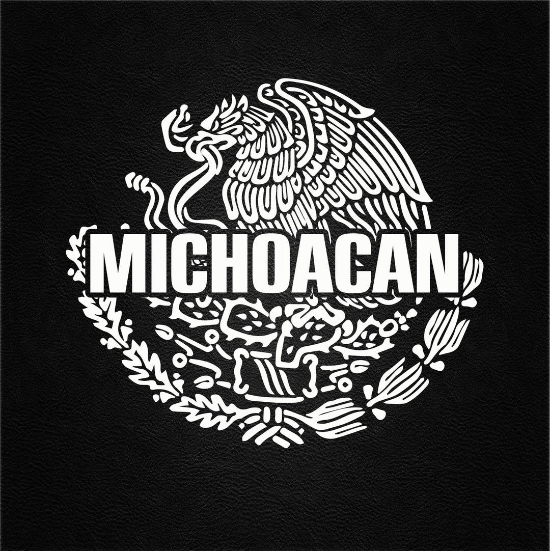 MICHOACAN ESCUDO MEXICANO Svg /pdf / Cutting File / Cricut File / Ready ...