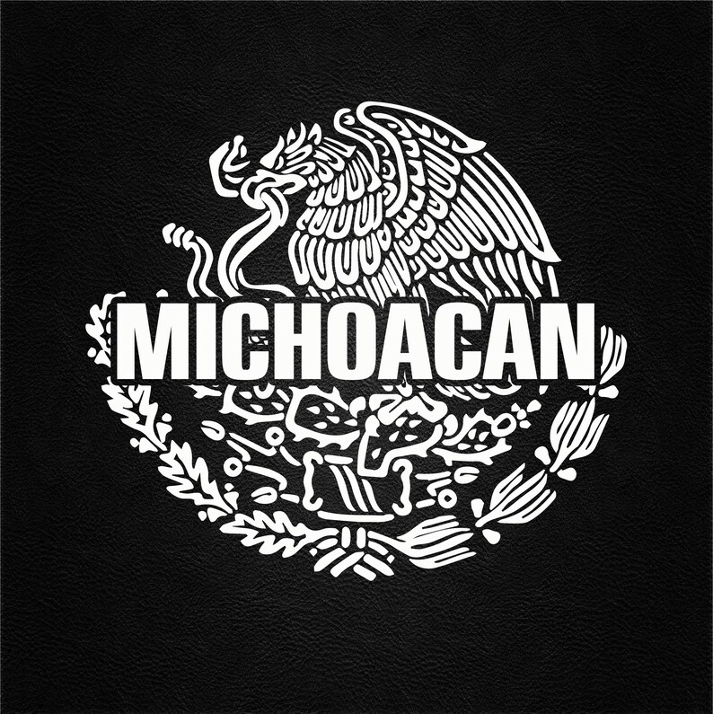 MICHOACAN ESCUDO MEXICANO Svg /pdf / Cutting File / Cricut File / Ready ...
