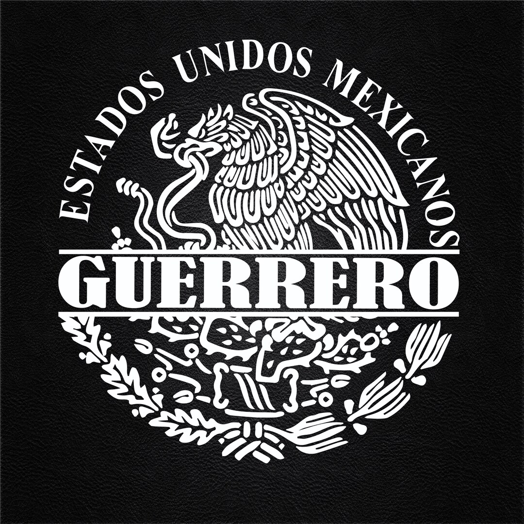 Guerrero Escudo Mexicano Sticker Decal / Aguila Mexicana / Mexicano ...