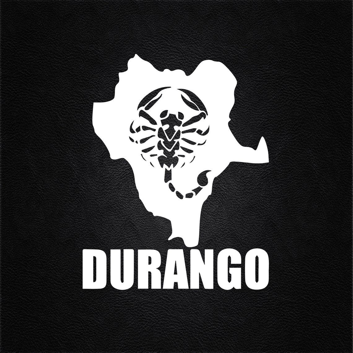 Durango Estado Sillueta Alacran Sticker Decal / Aguila Mexicana ...