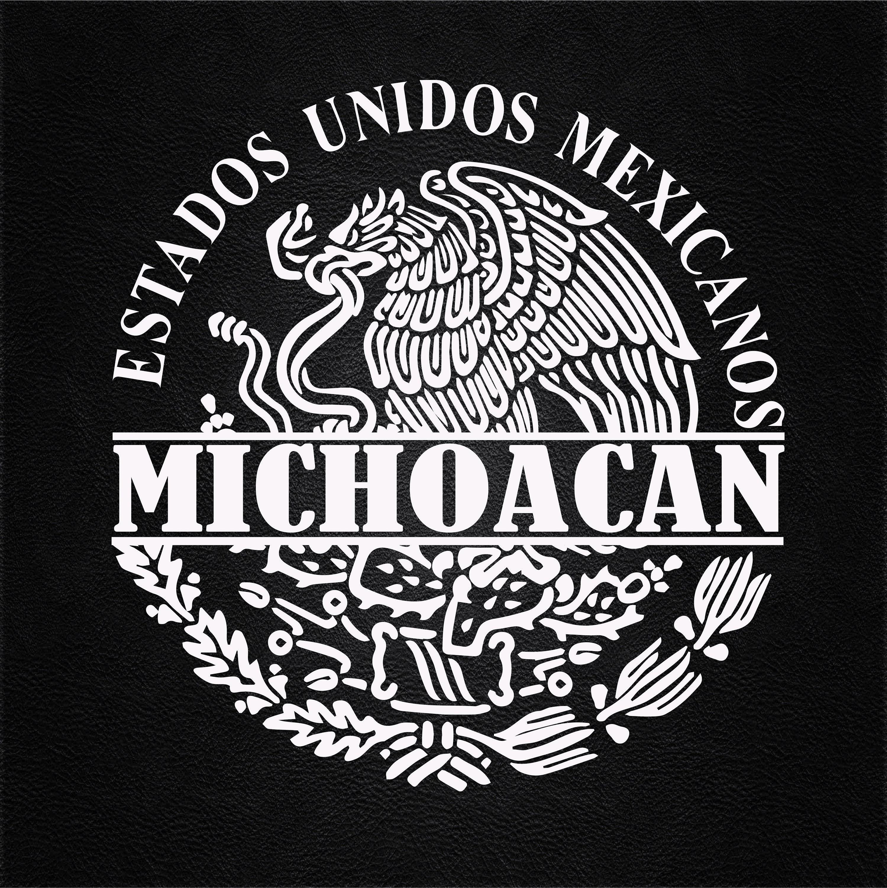 Michoacan Escudo Mexicano Sticker Decal / Aguila Mexicana / Mexicano ...
