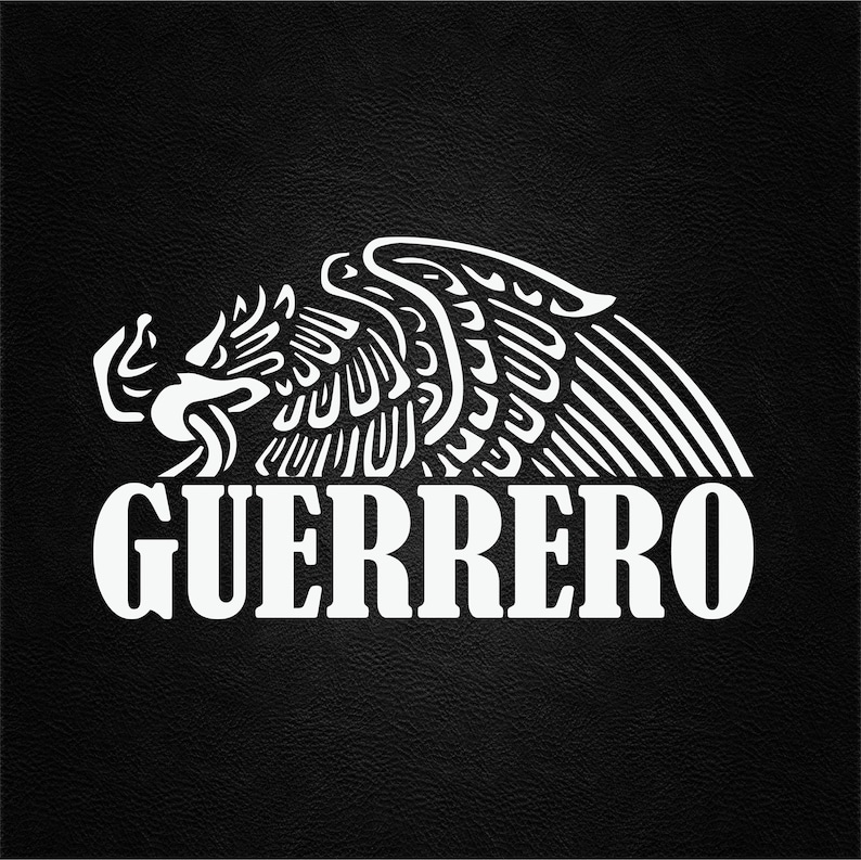 GUERRERO ESCUDO MEXICANO Svg /pdf / Cutting File / Cricut File / Ready ...