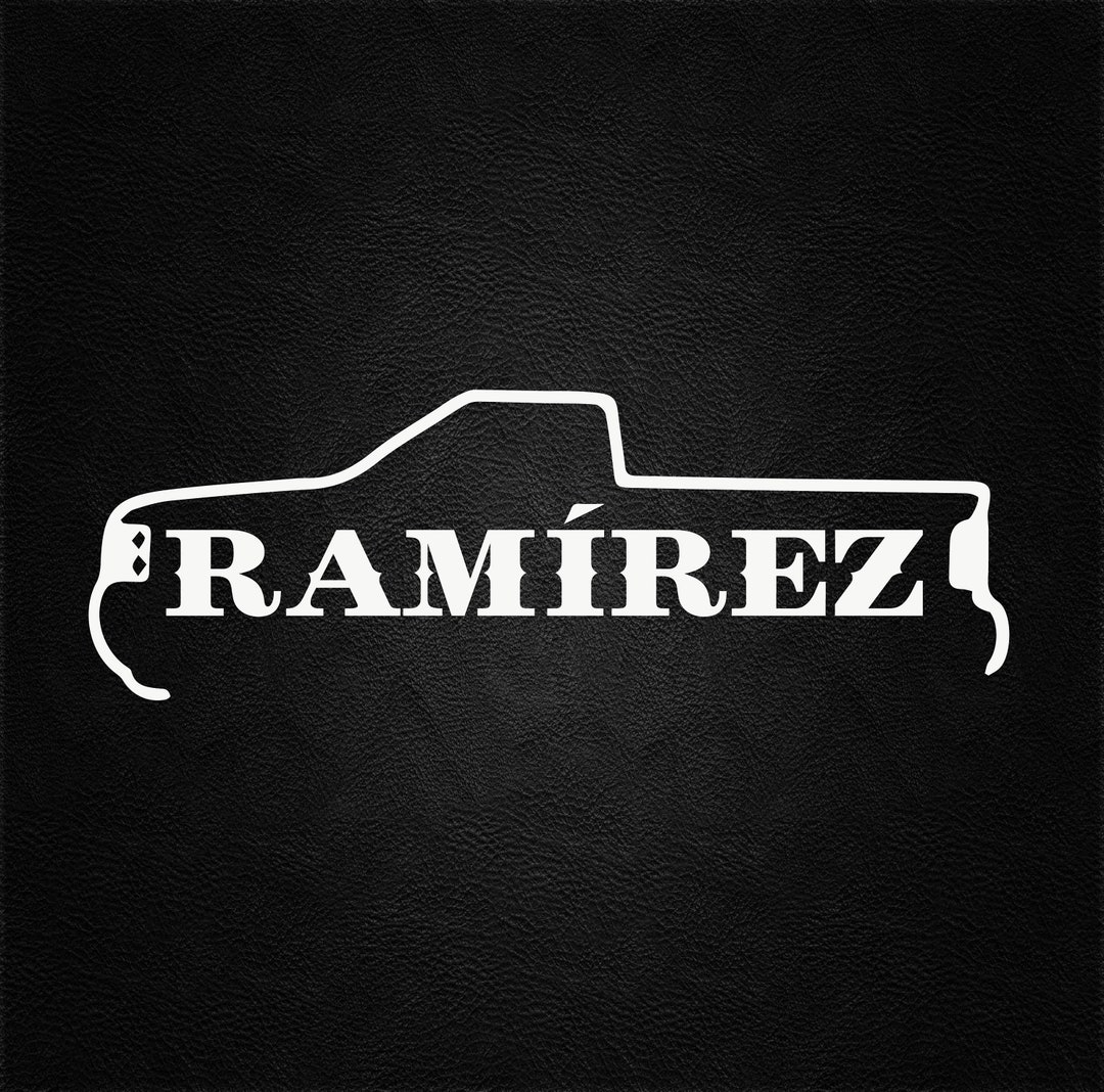 RAMIREZ LAST NAME Sticker Decal / Soy Toxica / Tengo Novia Toxica / Puro Trokiando - Etsy