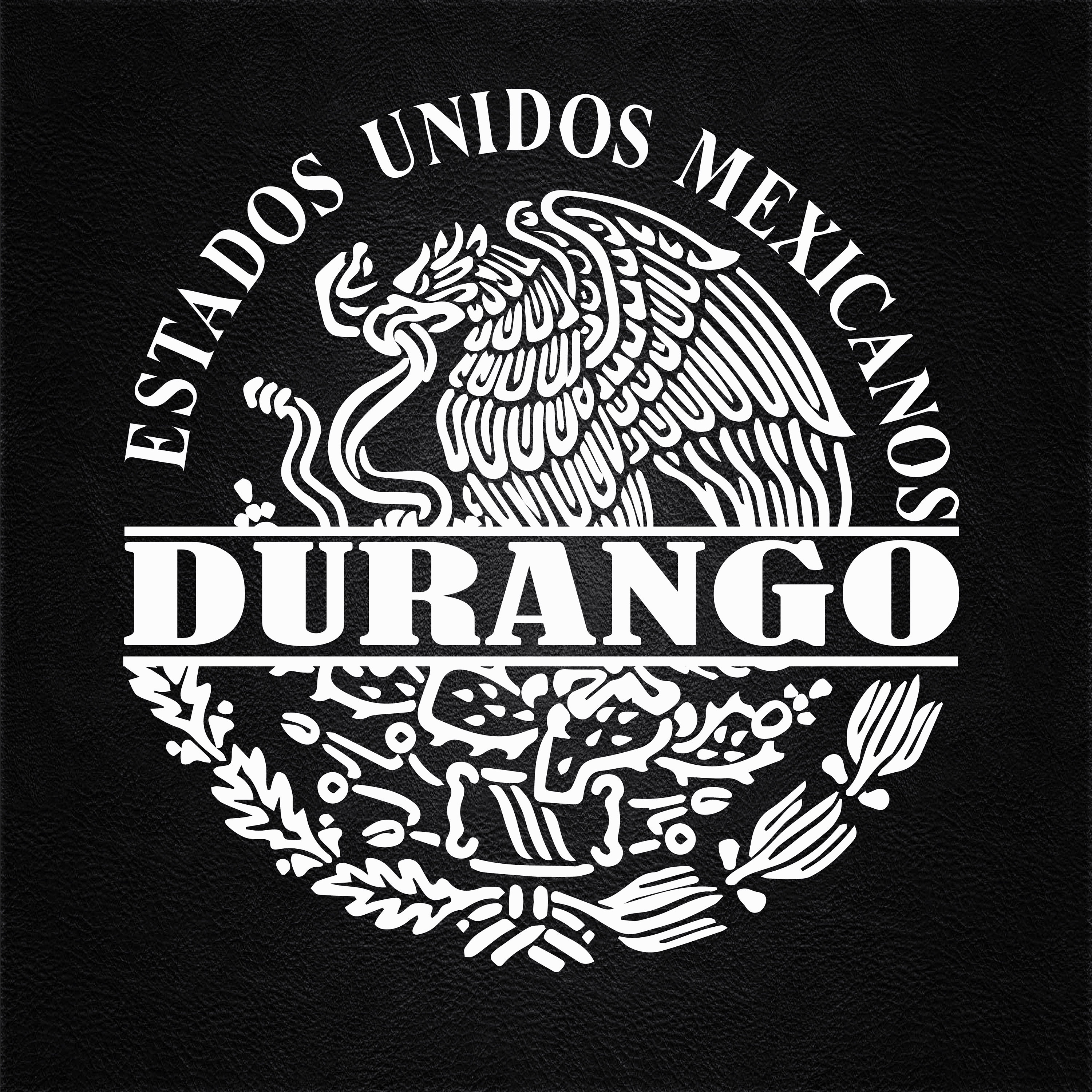 Durango Escudo Mexicano Decal / Aguila Mexicana / Orgullo Mexicano ...