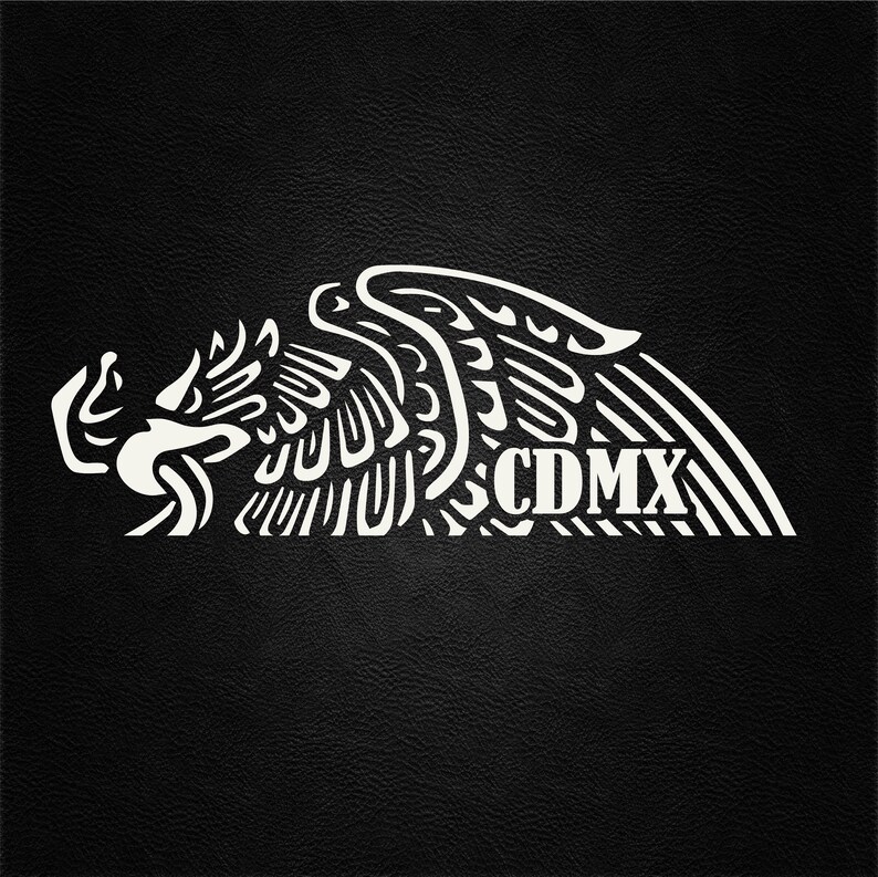 CDMX Escudo Mexicano Sticker Decal / Aguila Mexicana / Mexicano / Mexico / Puro Trokiando / Si ...