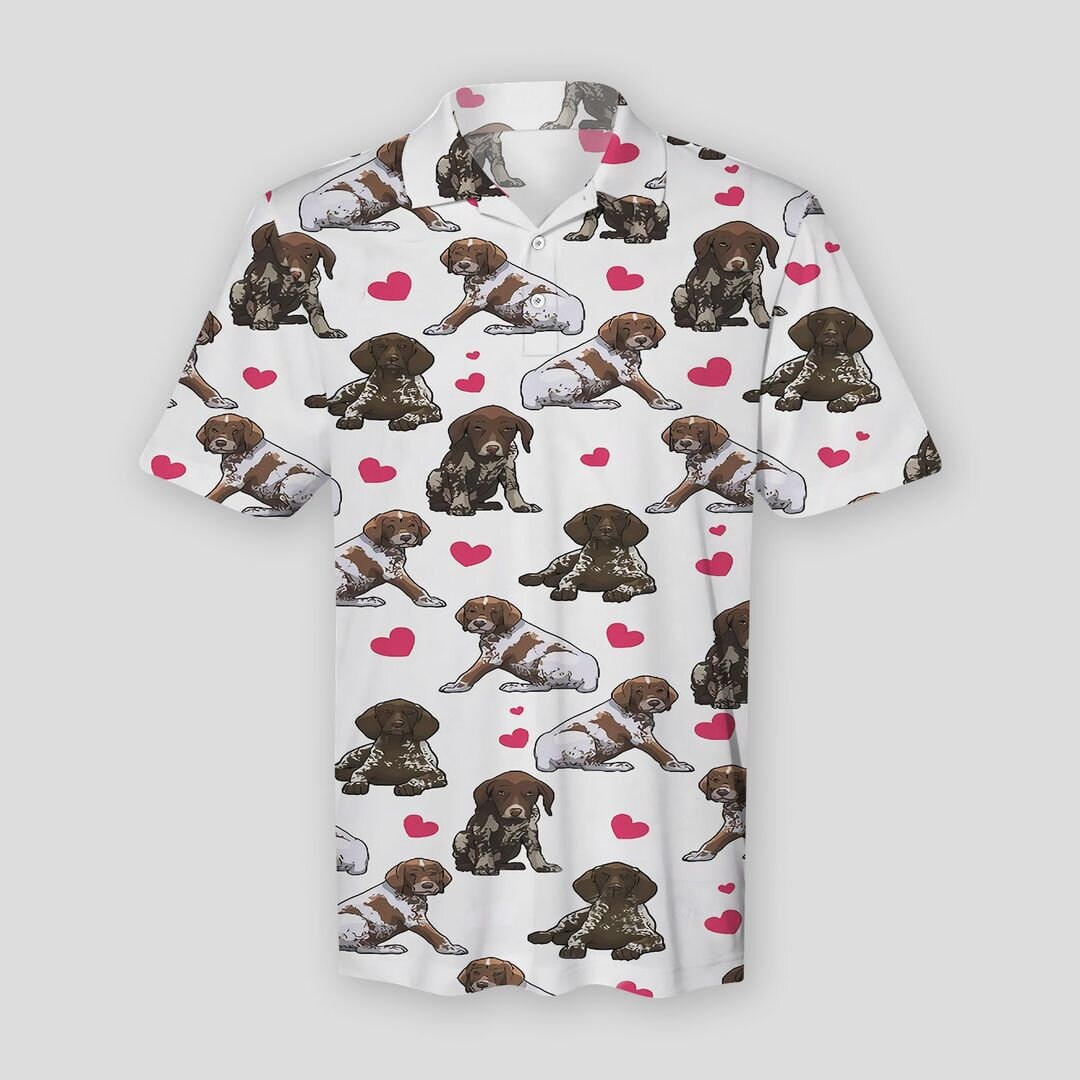 German Shorthaired Pointer Mom Polo Shirt for Men Polo - Etsy