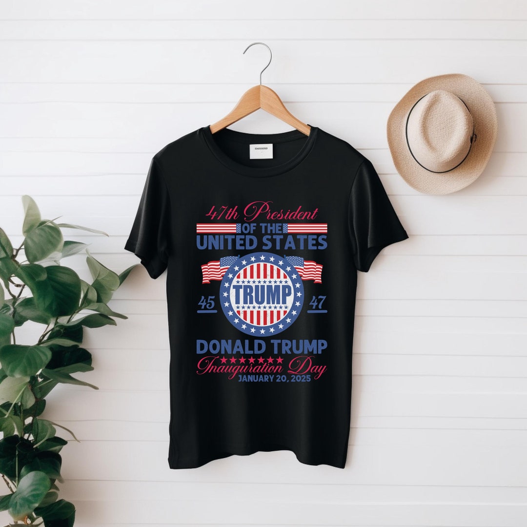 Trump Inauguration Day Sweatshirt, Trump 47 Crewneck Sweatshirt ...