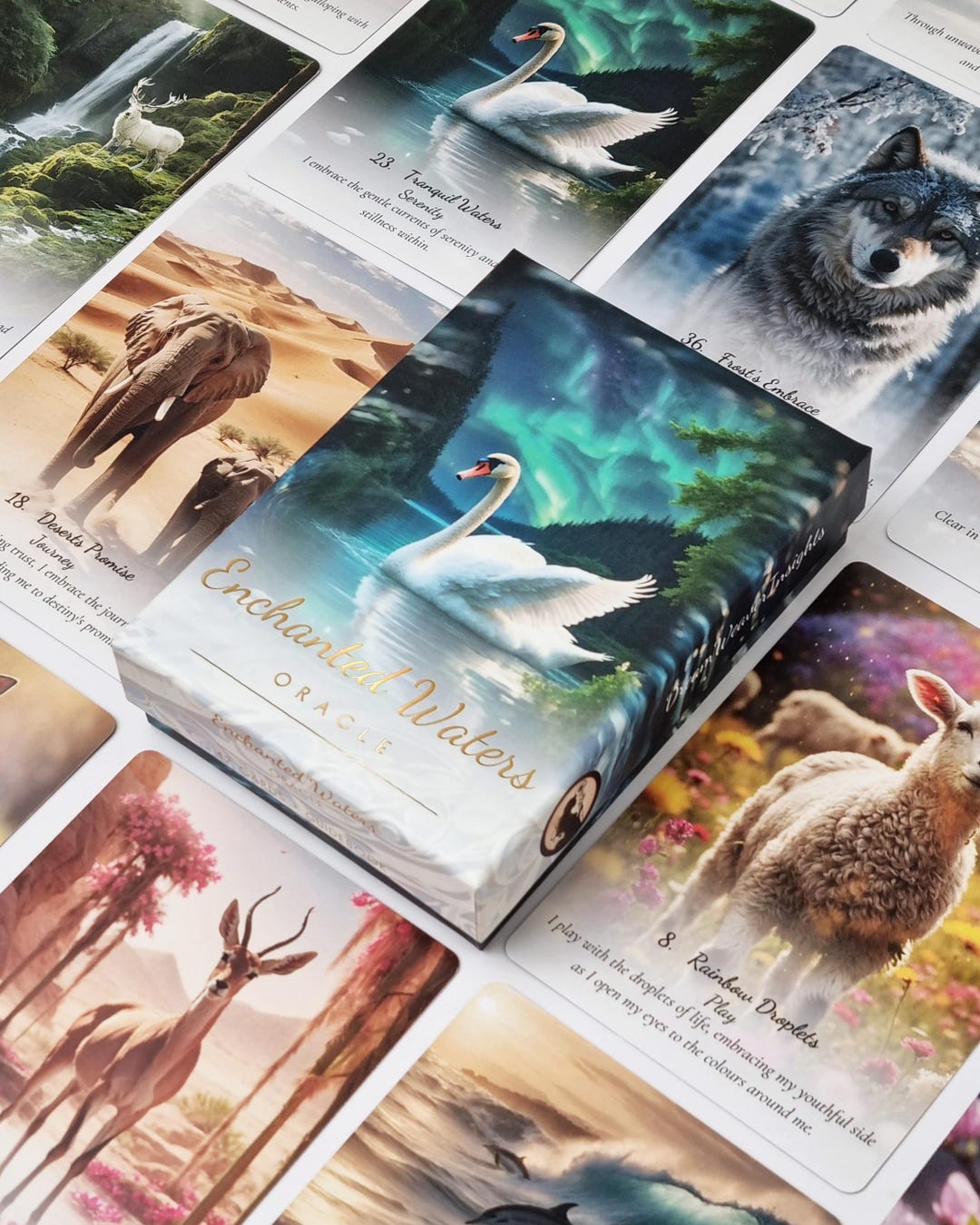 Enchanted Waters Oracle Deck/cards With Guidebook - Unique - Etsy