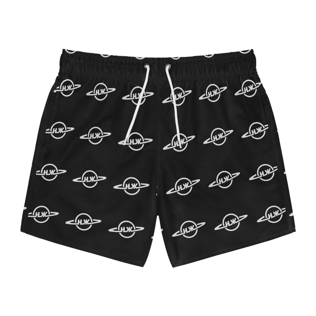 IZ Izh Ish Retro Motorcycle White Logo Pattern Swim Trunks - Etsy