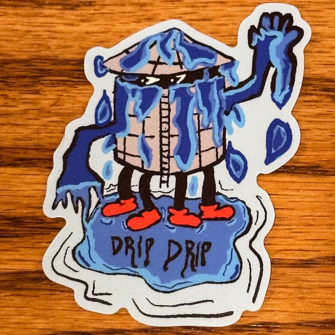 Drip Drip Sticker - King Gizzard and the Lizard Wizard Sticker - Etsy