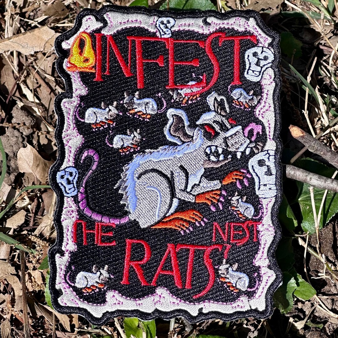 Infest the Rats Nast Patch King Gizzard and the Lizard Wizard - Etsy UK