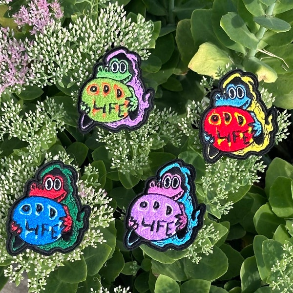 King Gizzard Gator Patch - Etsy