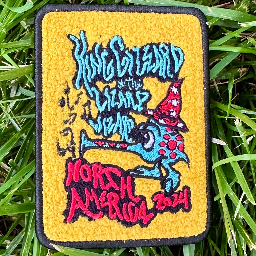 2024 KGLW North America Tour Sax Monster Patch King Gizzard and the Lizard Wizard - Etsy