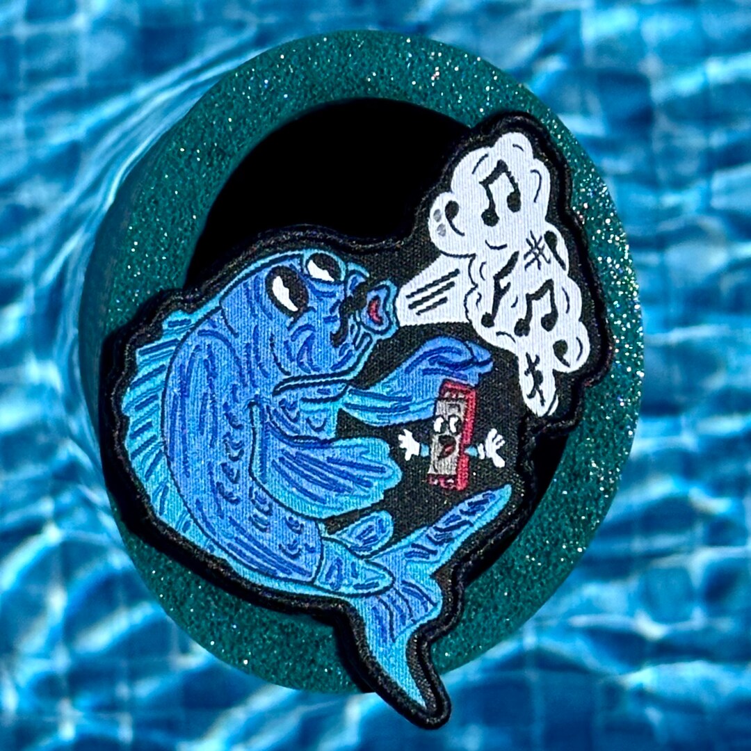 Fishie Your Face Patch - King Gizzard and the Lizard Wizard Patch - Etsy