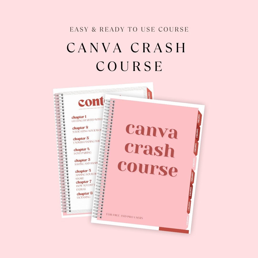 Canva Crash Course, Digital Download, Small Business, Beginner Canva ...