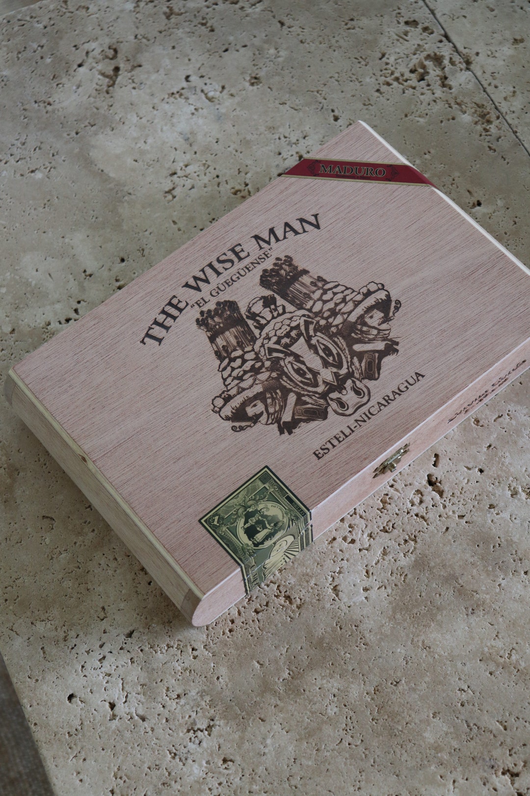 The Wise Man Cigar Box - Etsy