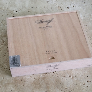 Davidoff Signature No 2 Cigar Box - Etsy