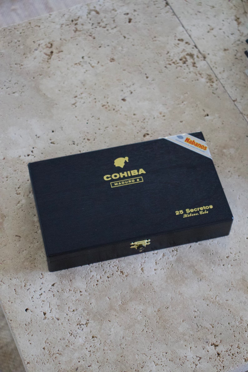 Cohiba Secretos Cigar Box - Etsy
