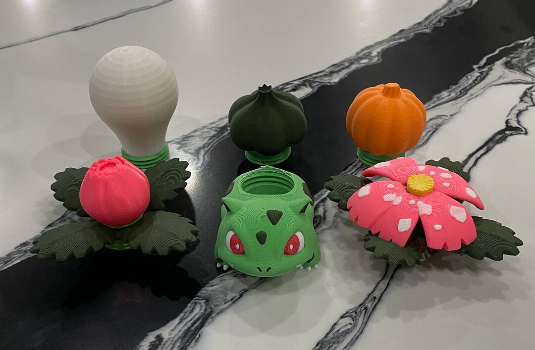 Bulbasaur Pokémon Container - Unleash Nostalgia With Customizable Charm ...