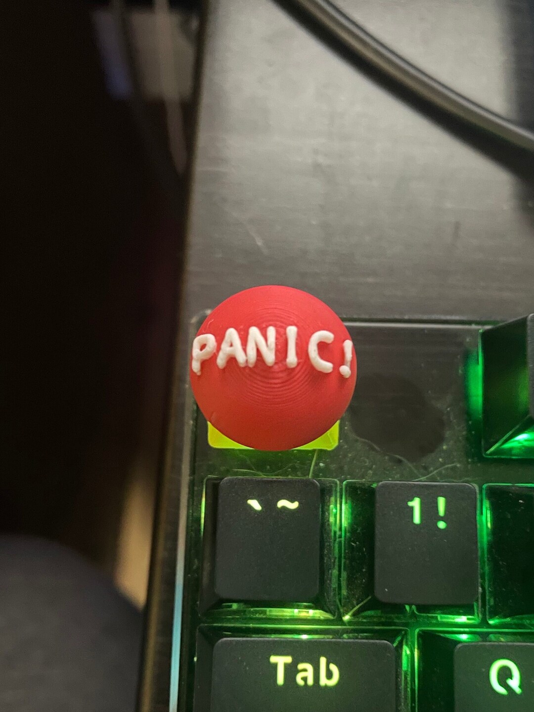 Custom Keycaps: Panic, Cute Anime, Keycap ESC, Keycap, Artisan Keycaps ...