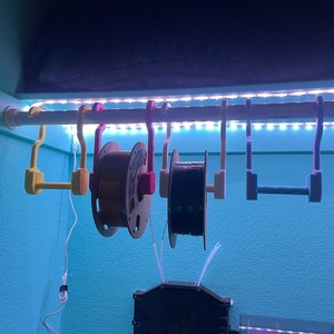 Customizable Filament Spool Hangers - Sustainable Storage and Printing ...