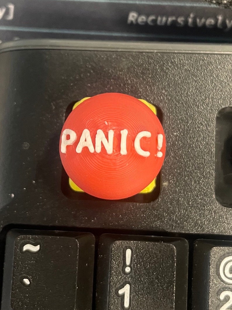 Custom Keycaps: Panic, Cute Anime, Keycap ESC, Keycap, Artisan Keycaps ...