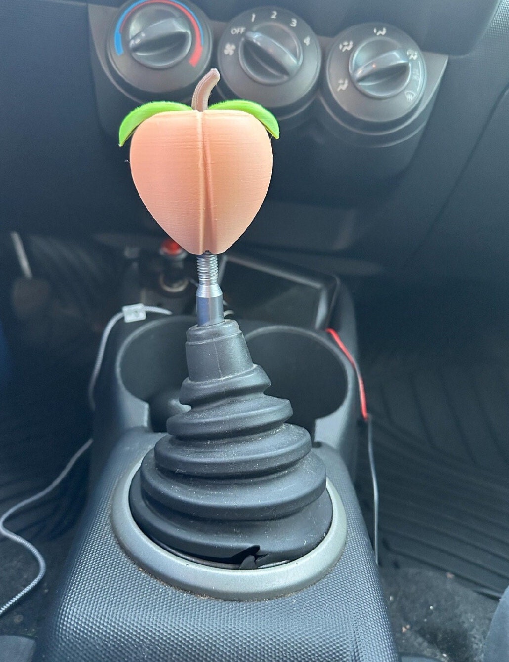 Peachy Shift Unique Peach shaped Gear Shift Knob for Cars Etsy