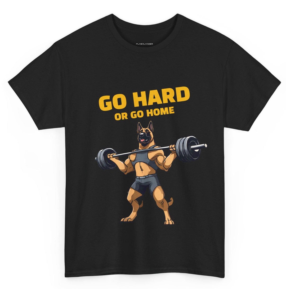 Muscular German Shepherd Dog Weightlifting Flashlander Gym Shirt - Etsy