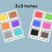 12 Color Cards, Pre-school Cards, Educational Printable Cards ...