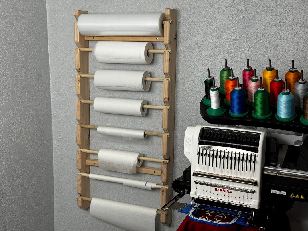 Embroidery Stabilizer Rack, Machine Embroidery, Embroidery Tools and ...