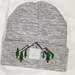 Mountain Beanie Embroidery Pattern, Winter Hat Design File, Embroidery ...