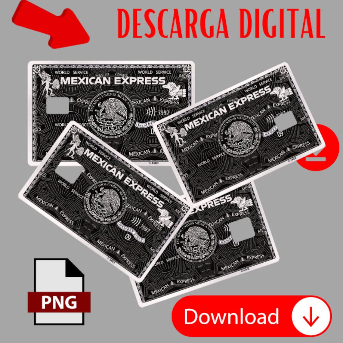 Mexico PNG Card Stickers, Mexico Debit Credit, Mexico Png, Mexico. - Etsy