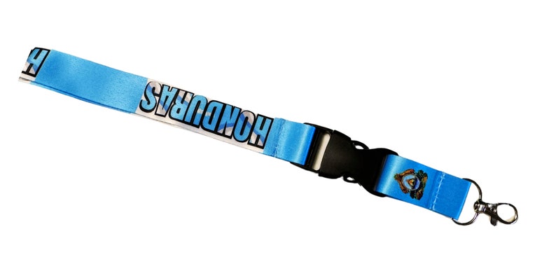 Honduras Flag Lanyard, Honduras Flag Keychain, Honduras Key Lanyard ...