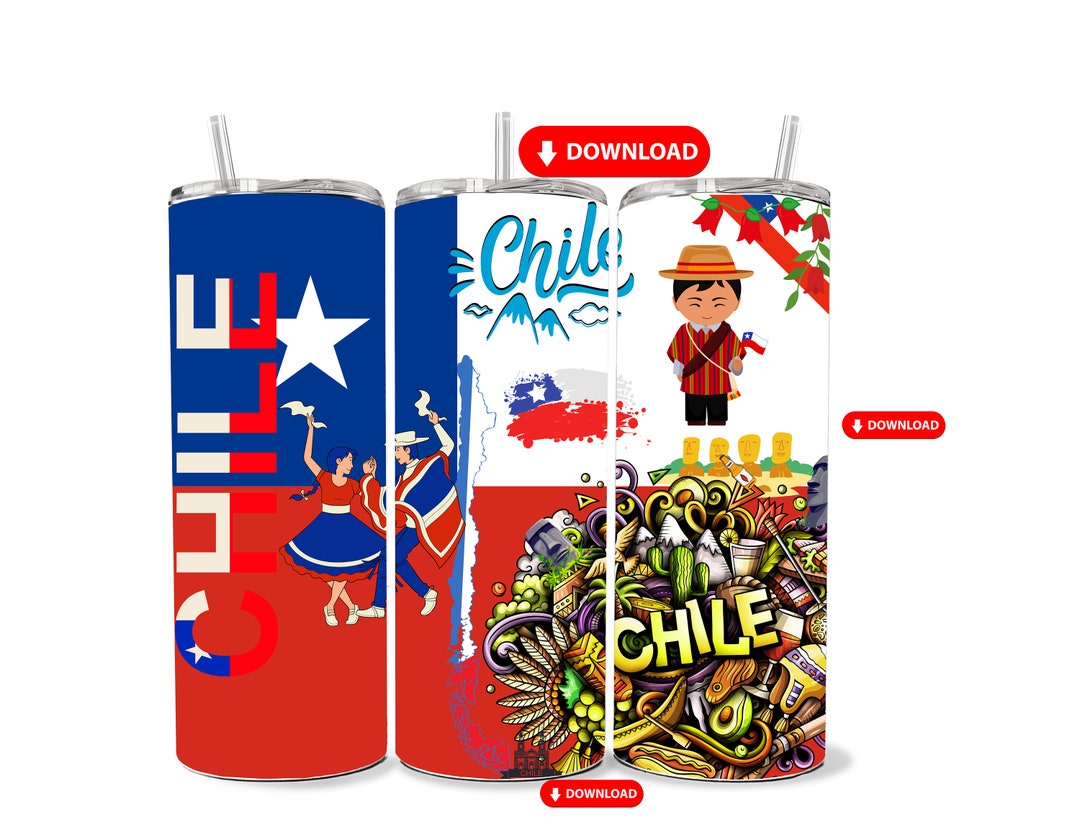 CHILE. Descarga Digital. PNG - Etsy España