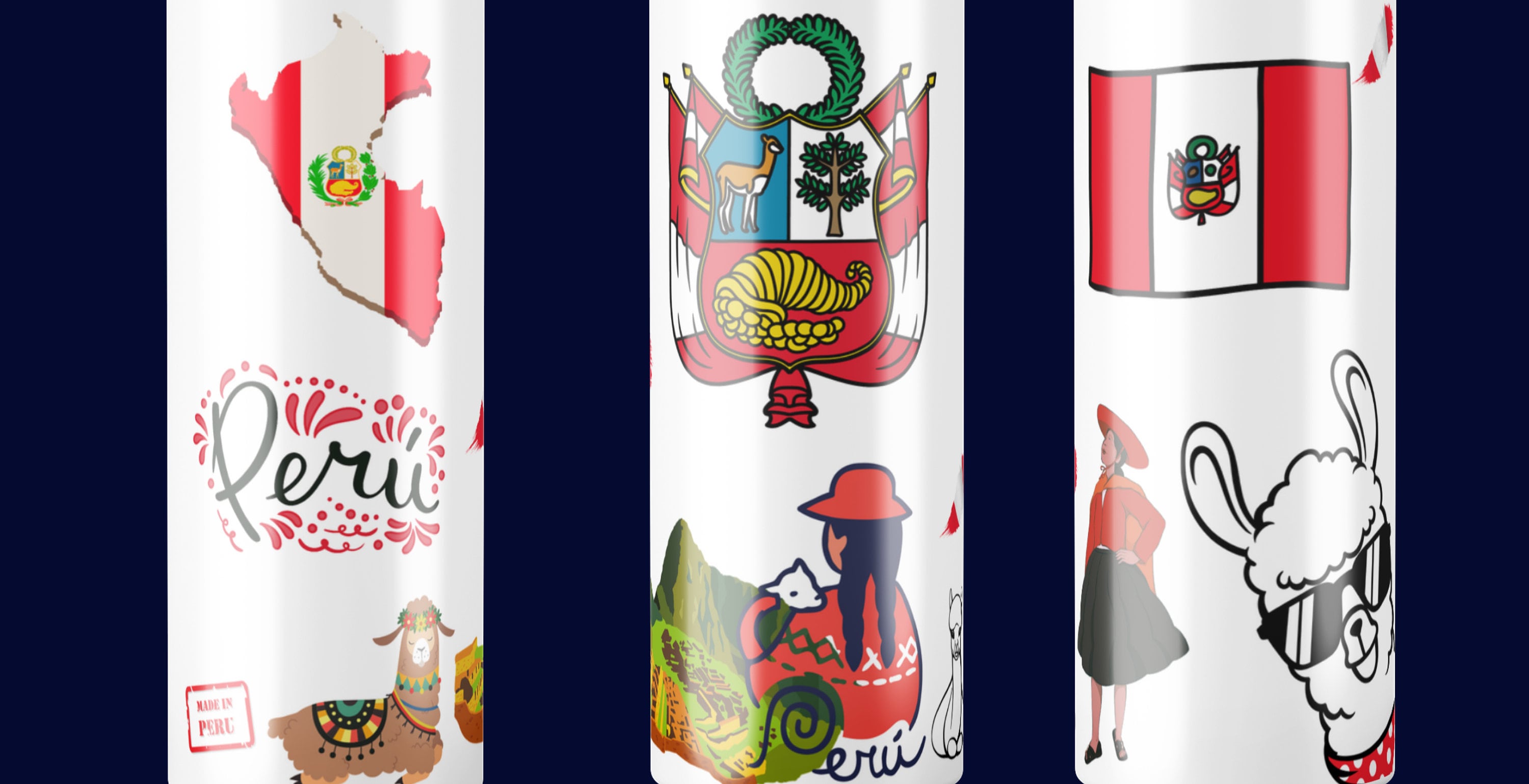 Peru Png. Peru Libbey Cups Png 16oz.,peru Png, Peru Cups. - Etsy