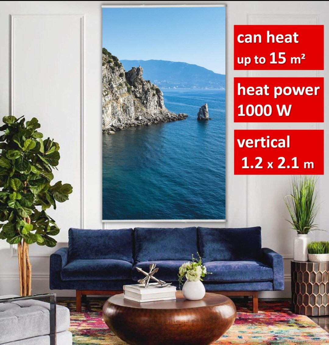 Infrared Electric Mobile Film Heater Warm Wall Painting _tranquil Bay ...