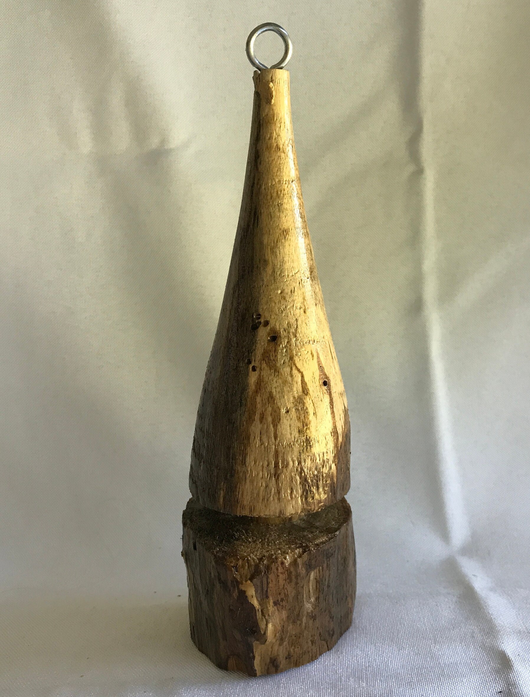 Natural Rustic Camphor Turned Wood Tree - 8" Tall. A Unique Addition to ...