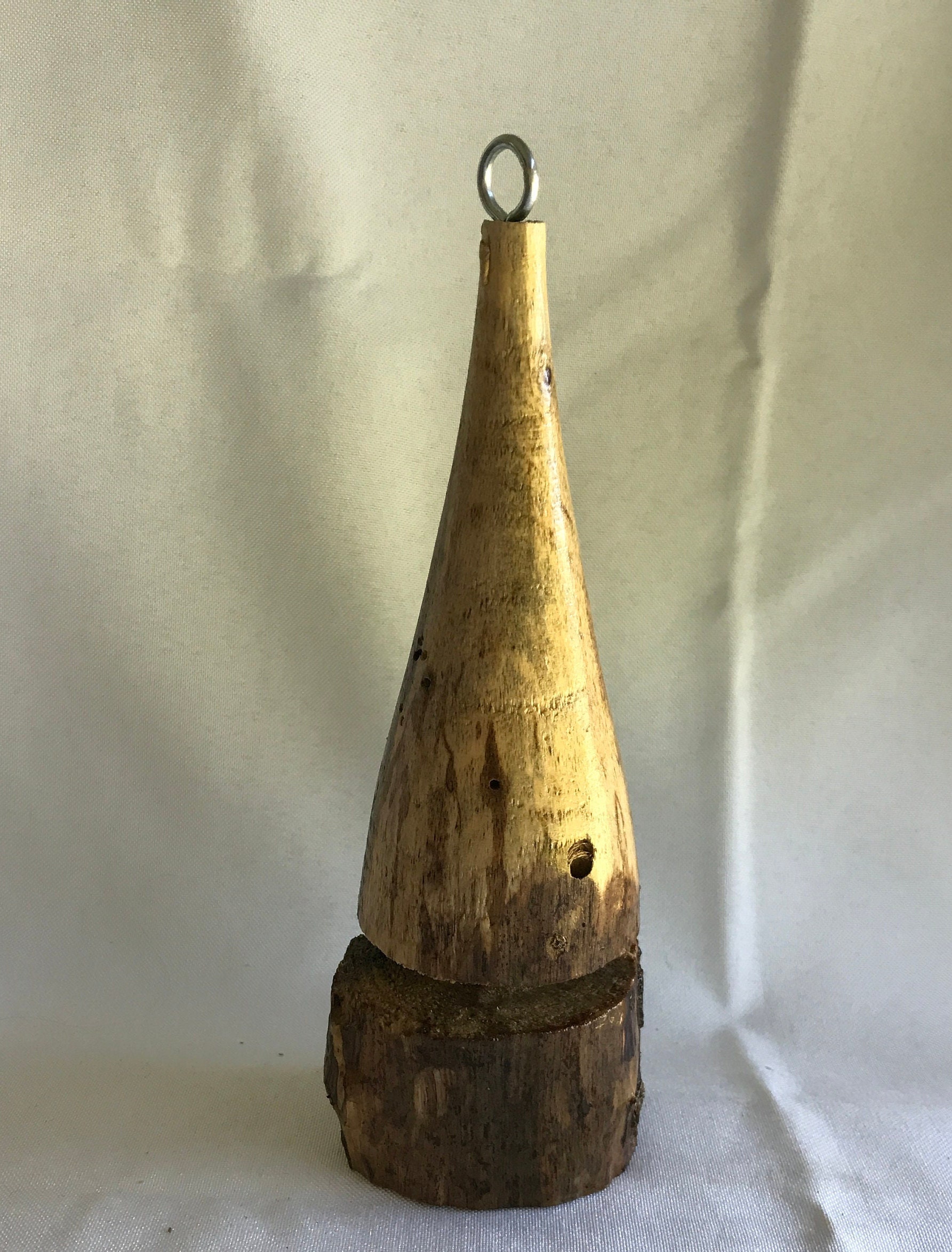 Natural Rustic Camphor Turned Wood Tree - 8" Tall. A Unique Addition to ...