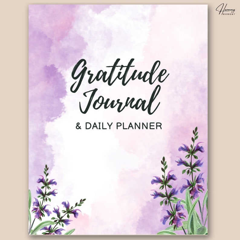 Printable Gratitude Journal, Daily Planner Template, Daily Journal ...