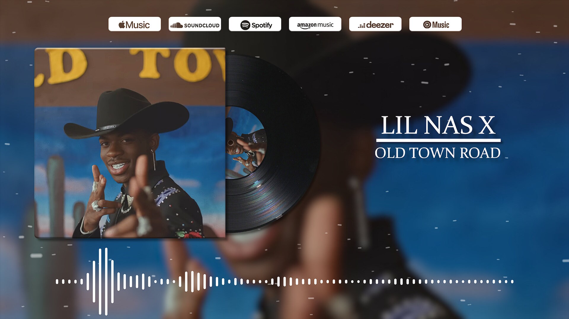 Custom Music Video Visualizer vinyl Record Style - Etsy