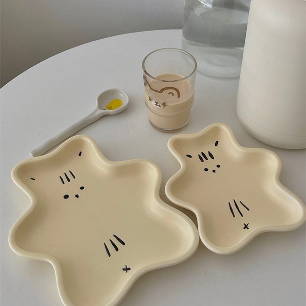 Cute Plate Set - Etsy