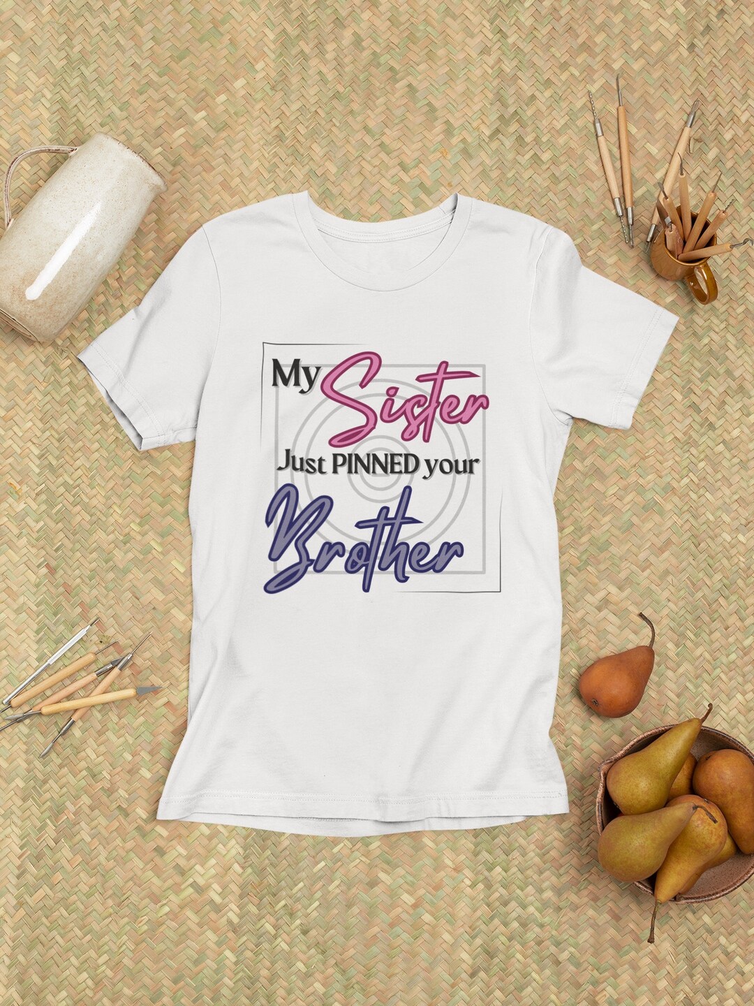 Wrestling, My Sister Just Pinned Your Brother; Classic Unisex Jersey ...