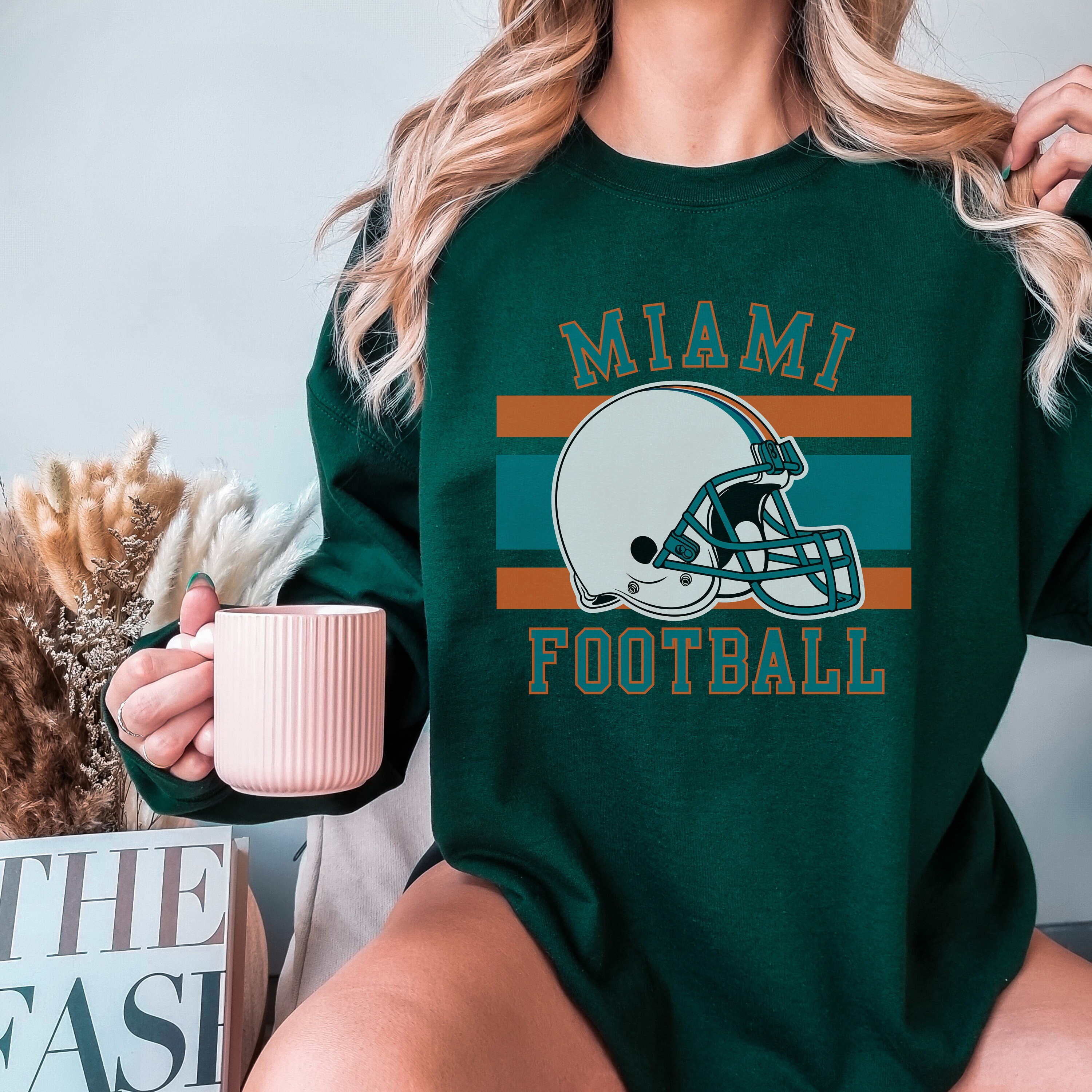 Throwback Miami Football Shirt, Game Day Shirt,vintage Football ...