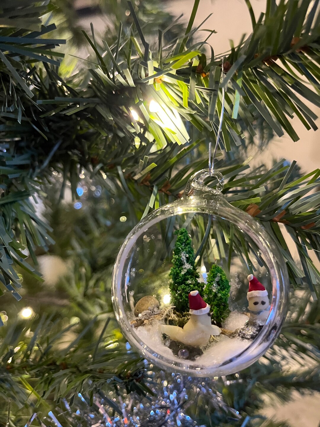 Orb Winter Whimsy Playing in the Snow" Whimsical Weirds Mini ‘rama ...