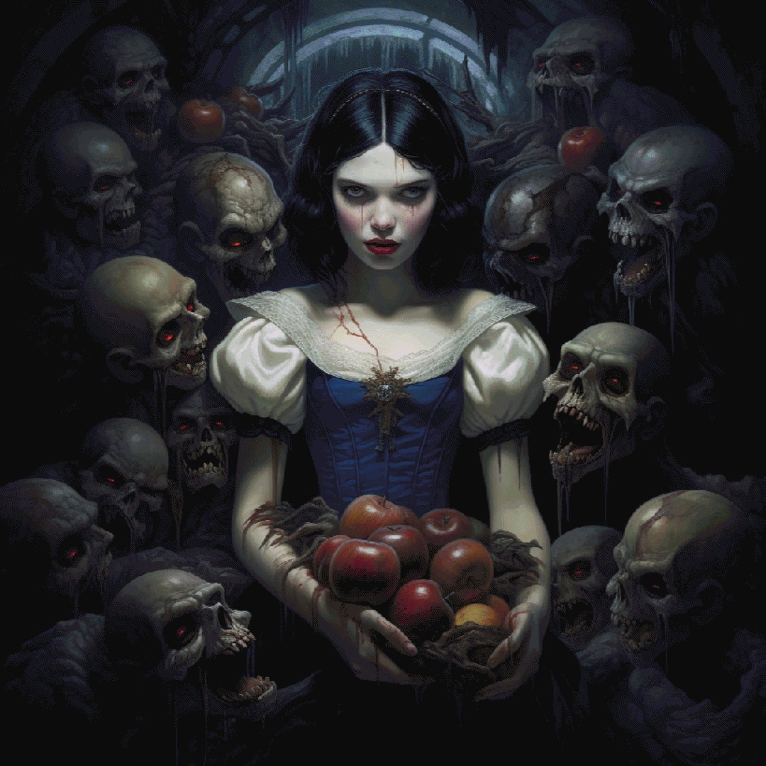 Snow White Reimagined Cross-stitch Pattern PDF - Etsy